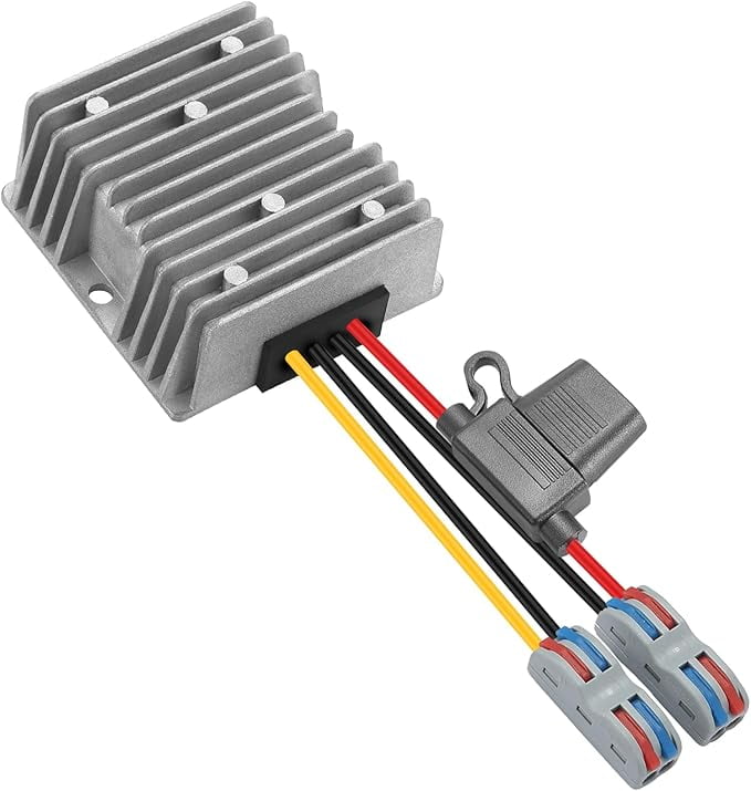 240W 30-60V to 24V DC-DC Buck Converter, 24V 10A Waterproof Voltage ...