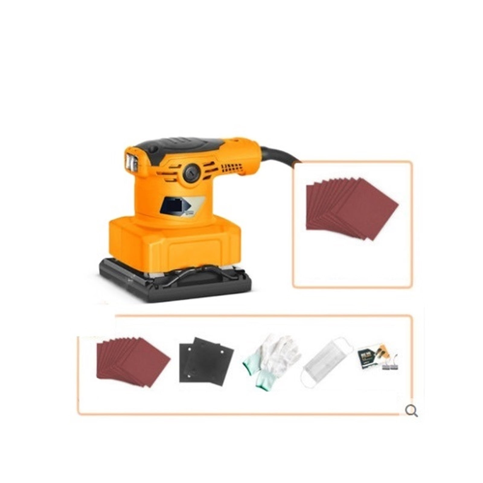 240W Electric Wood Sander Woodworking Polisher Sanding Machine ...