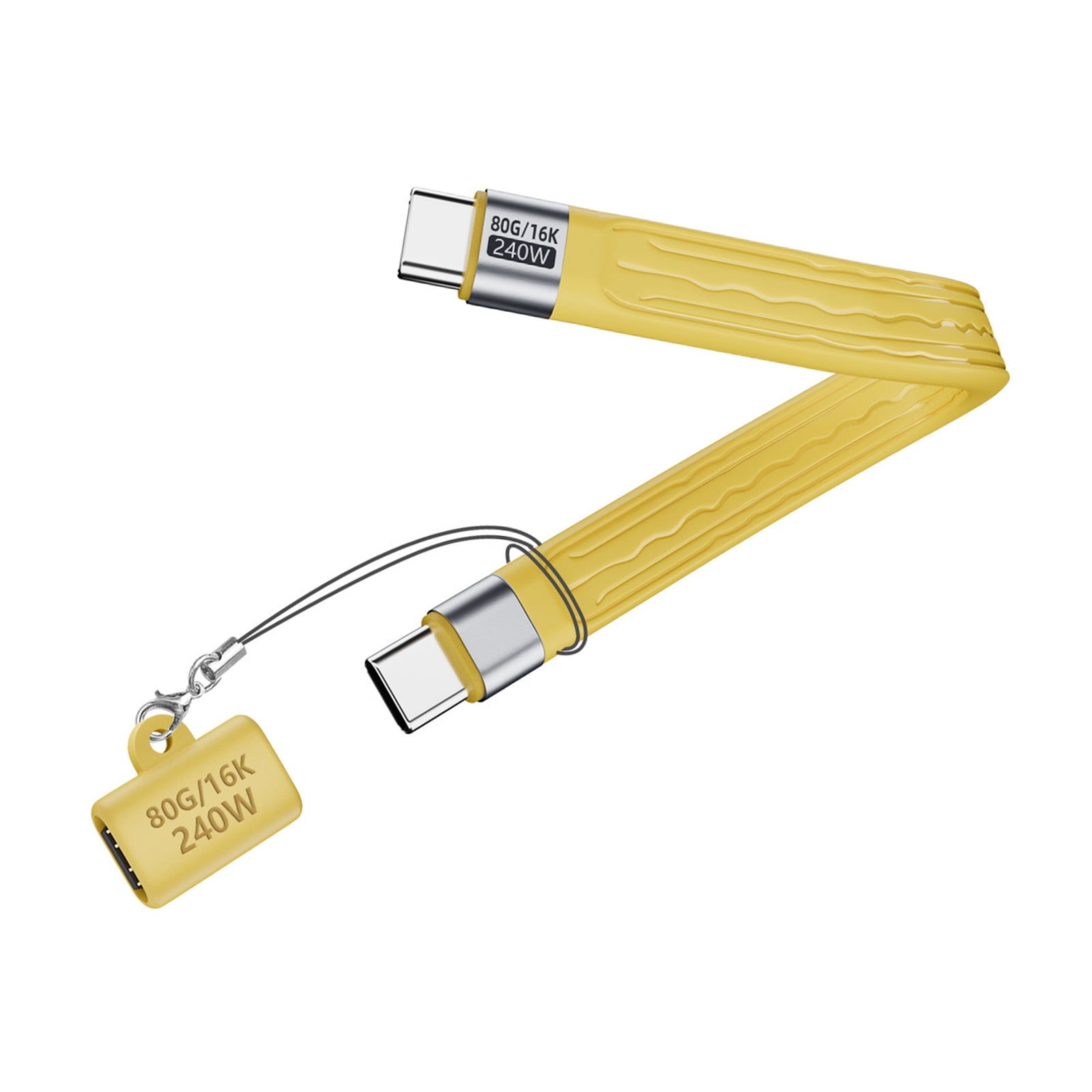 240W Power Delivery USB 4 Type C Extension Cable Adapter Fast Speed ...