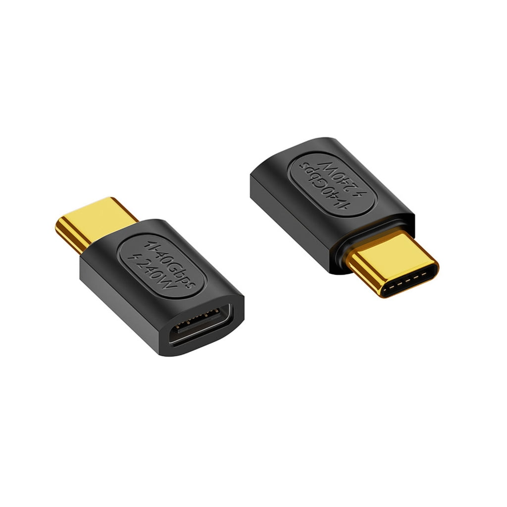 240W USB C Extender Adapter Type C Male to Female Extender 40Gbps ...