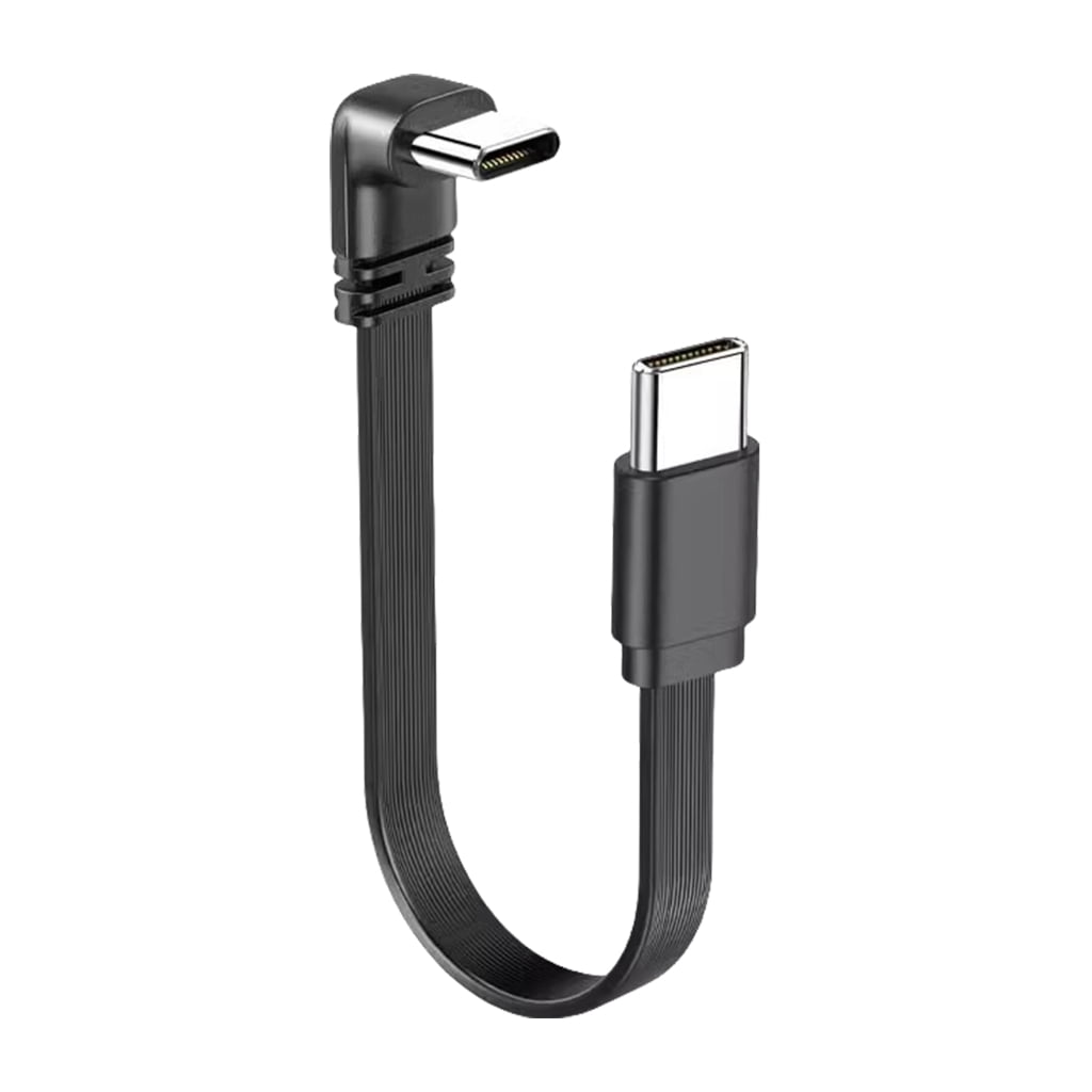 240W USB C to USB C Cable Fast Charging Wire Right Angle USB C Male to ...