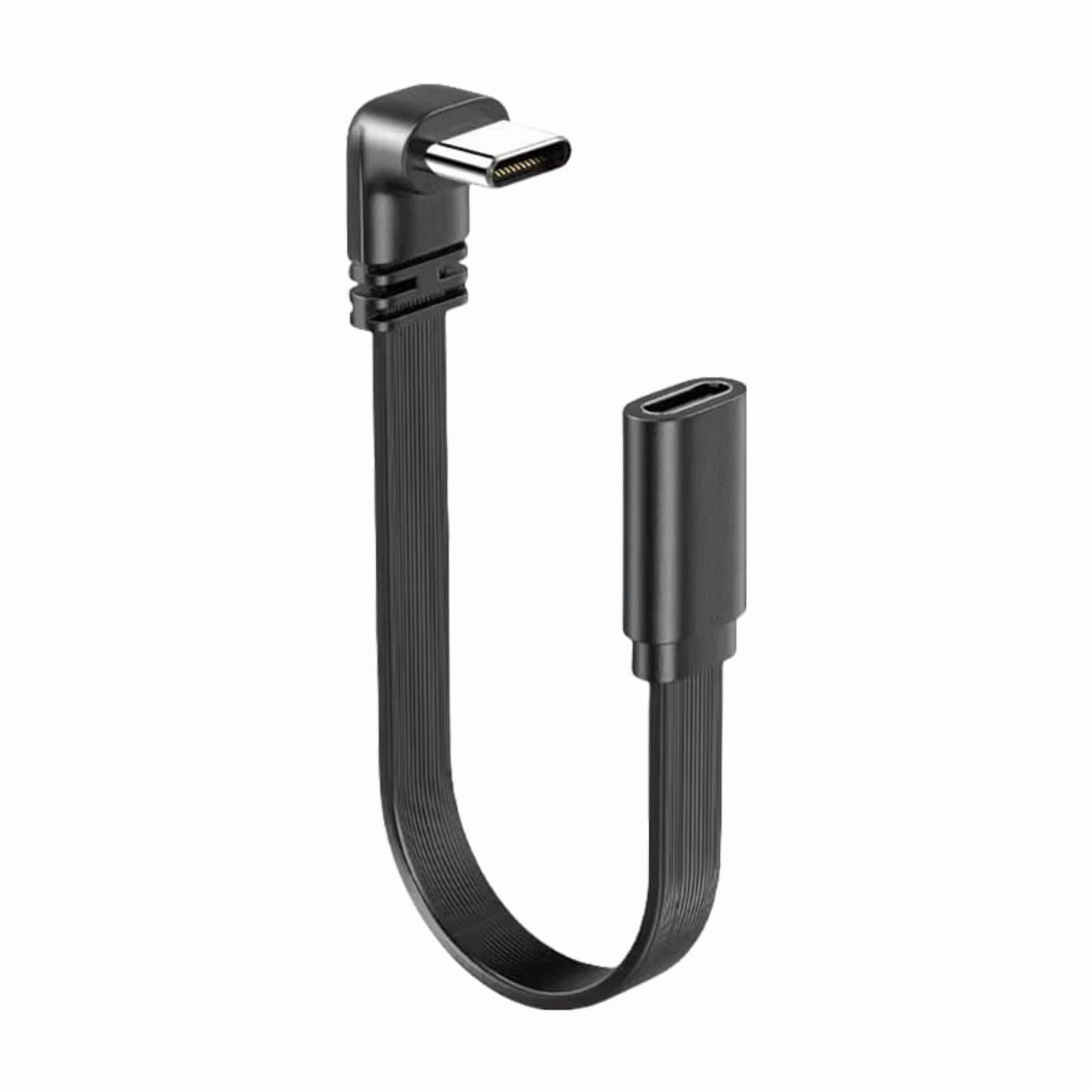 240W USB C to USB C Cable Fast Charging Wire Right Angle USB C Male to ...