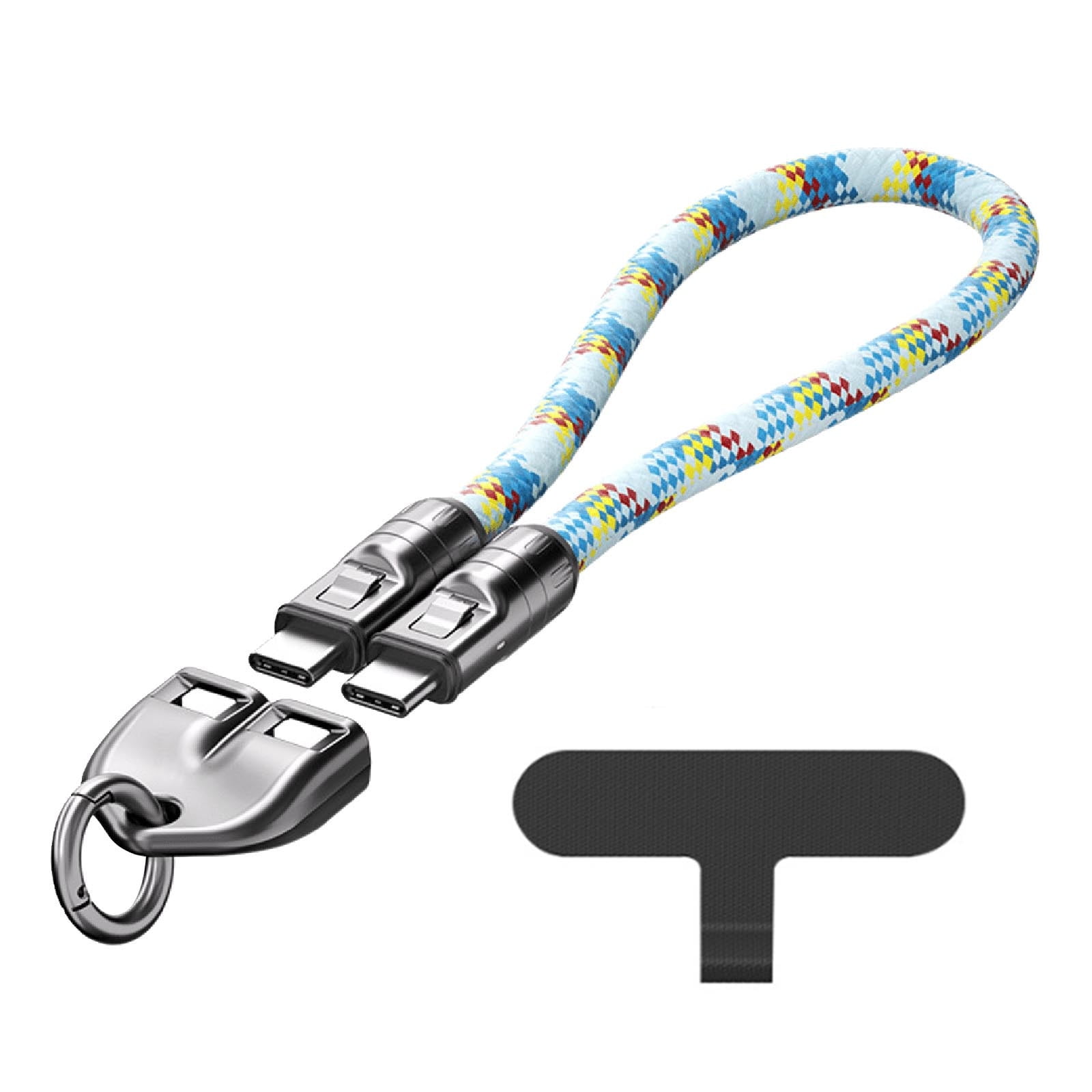 240W Wearable Charging Cable Bracelet - PD3.1 Fast Charger for MacBook ...