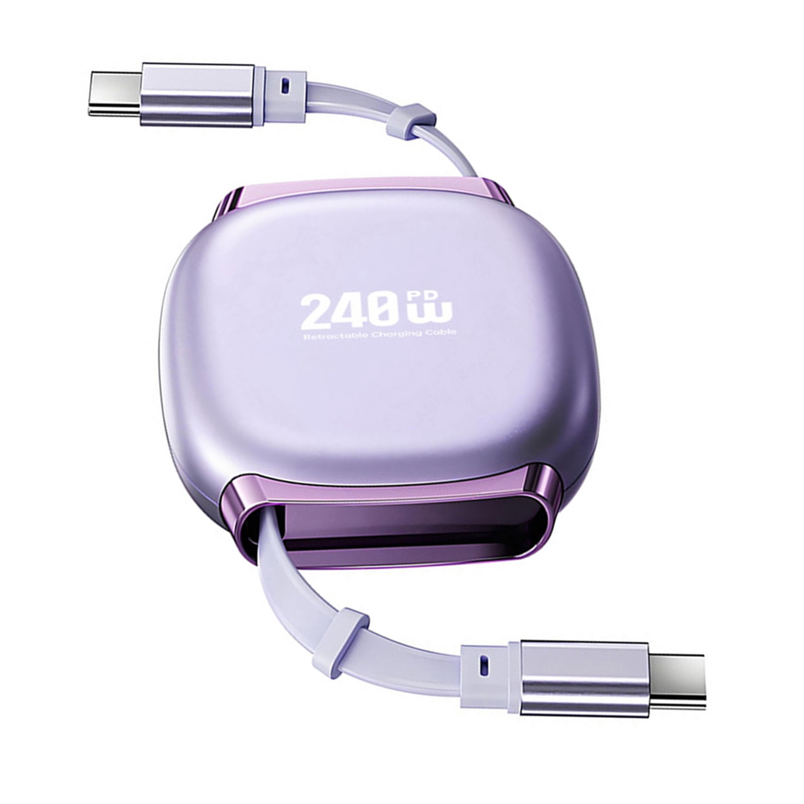 240W highly power Fast Charging Retractable Cable with Bidirectional ...