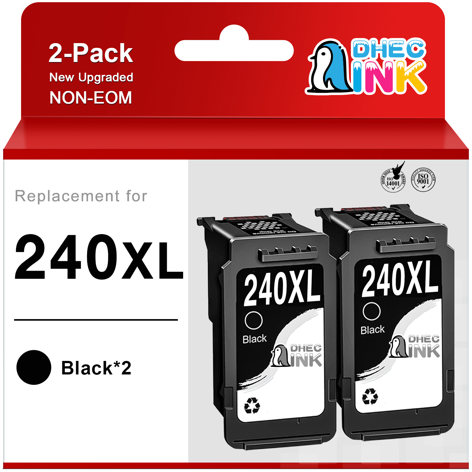 240XL 240 XL Black Ink Cartridge for Canon Ink 240 240XXL PG-240XL for ...
