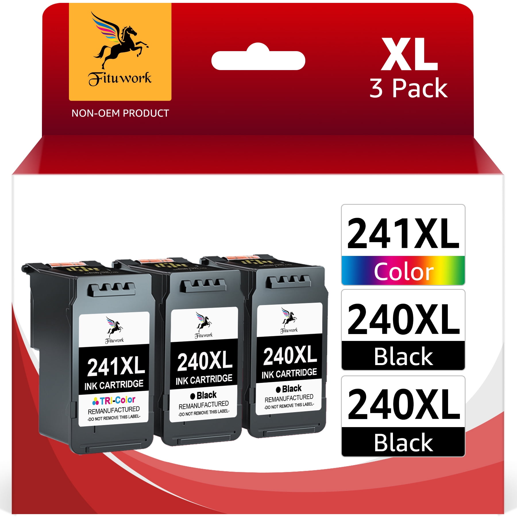 240XL 241XL Ink Cartridges for Canon ink 240 and 241 for Canon 240XL ...