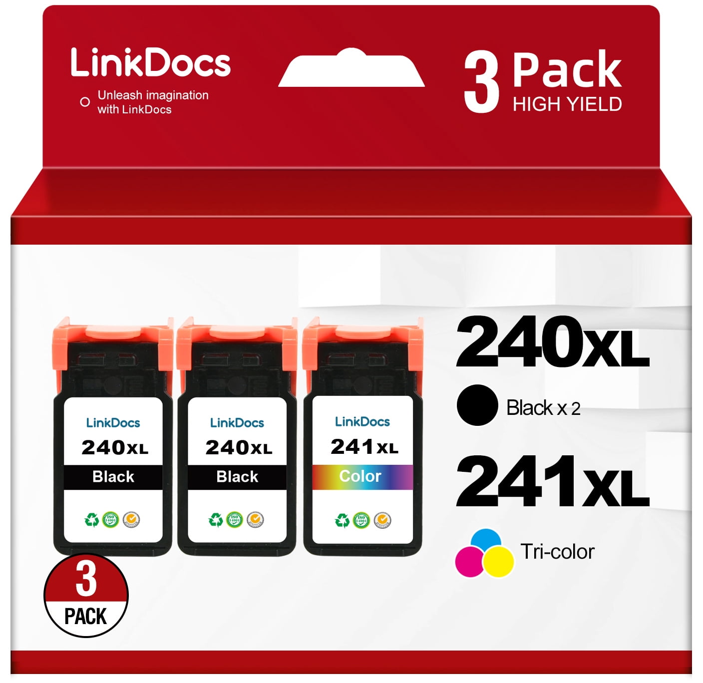 240XL 241XL Ink Cartridges for Canon ink 240 and 241 for Canon 240XL ...