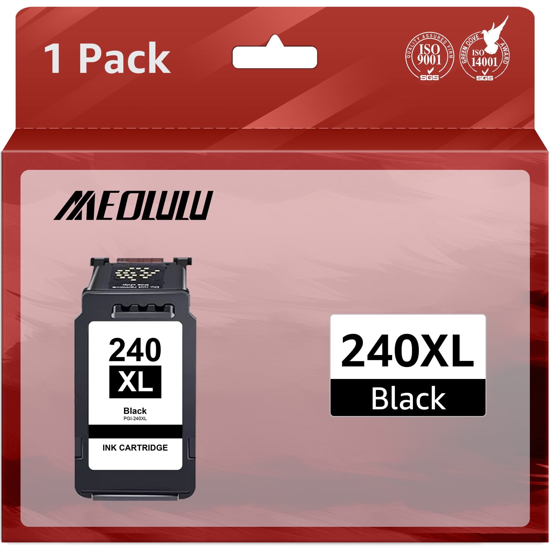 Canon 240XL Black Ink Cartridge Replacement for PIXMA Printers MG3620 ...