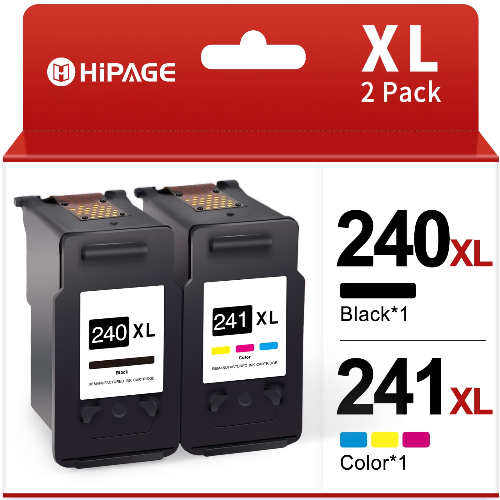 240XL Ink Cartridge for Canon 240 241 XL 240XL and 241XL PG-240XL CL ...