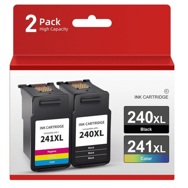 240XL Ink Cartridge for Canon PG-240XL CL-241XL 241XL Combo Pack for ...