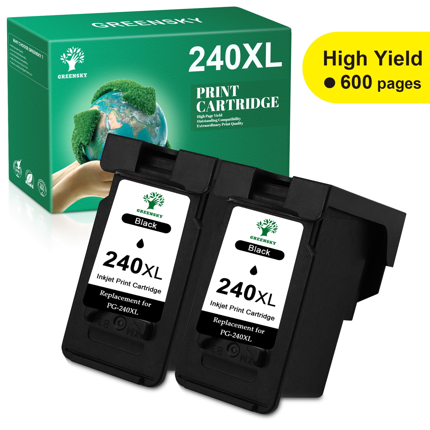 240XL Ink Cartridge for Canon Printer PG-240XL 240 XL Ink for Canon ...