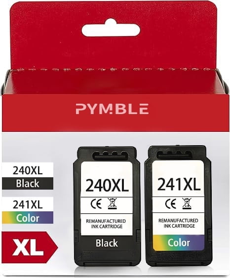 Canon 240XL 241XL Ink Cartridges for Pixma MG3620, TS5120, MG3520 ...