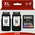 240XL Ink Cartridges for Canon Ink 240 and 241 PG-240XL CL-241XL for ...