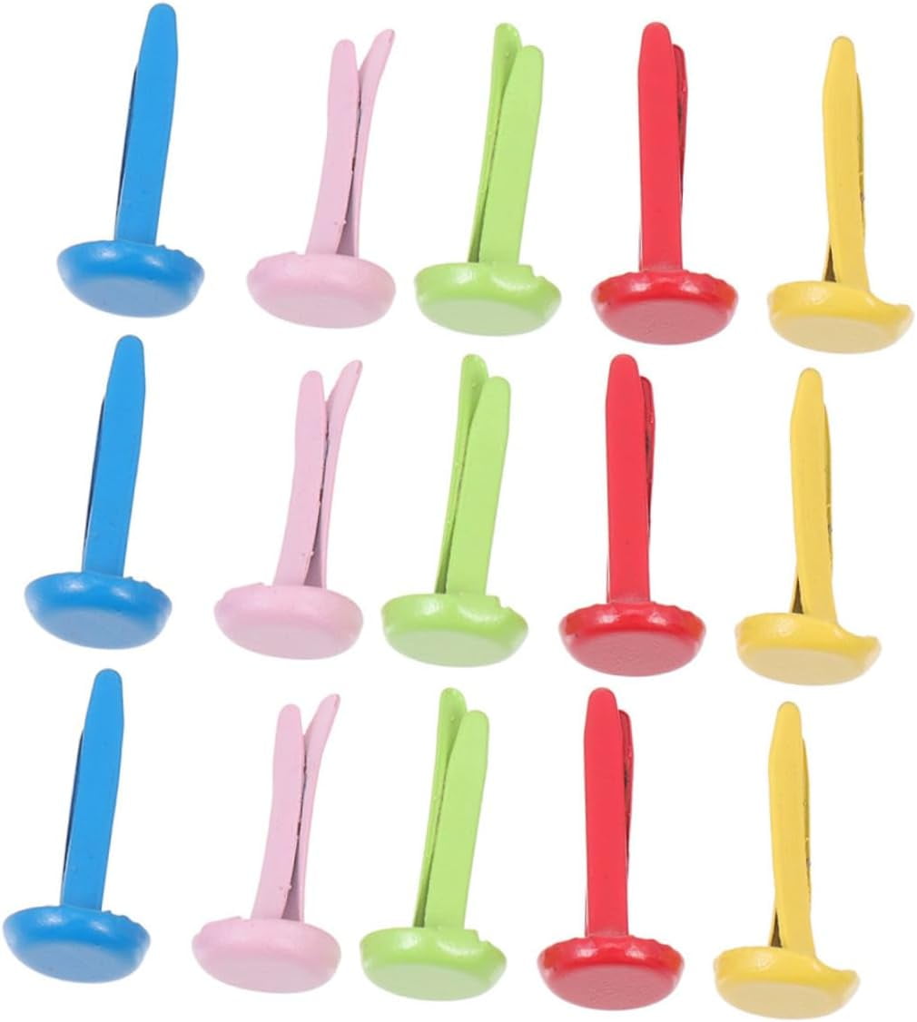 240pcs Art Pin Small Pin Art Craft Brads Paper Fasteners Brads Nail ...