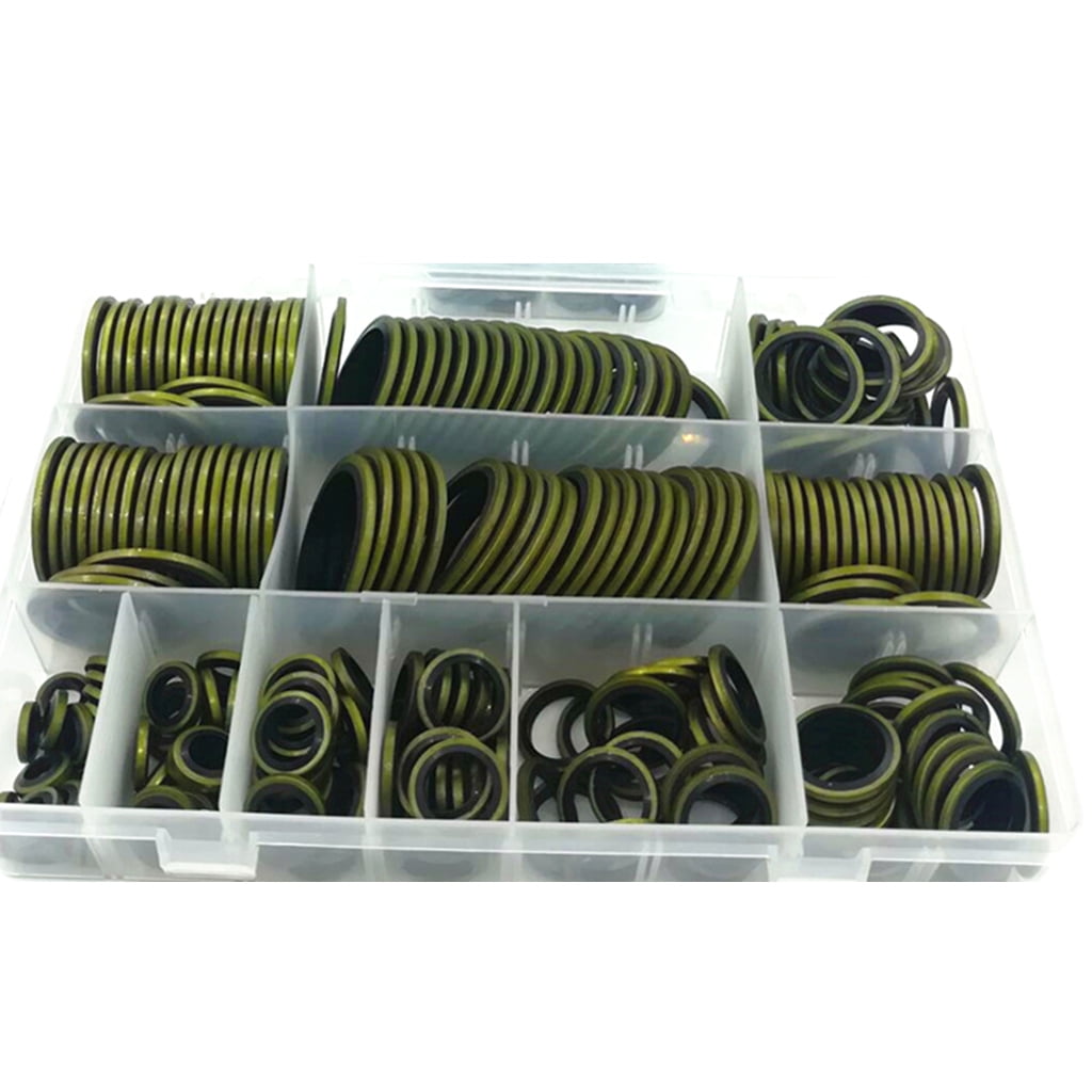 240pcs Fit Combined Sealing RingHigh Press Hydraulic Rubber Oil Pipe ...