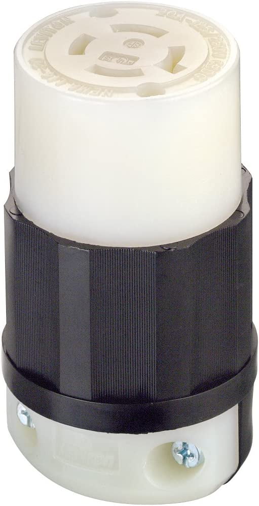 2413 20 Amp, 125/250 Volt, NEMA L14-20R, 3P, 4W, Locking Connector ...