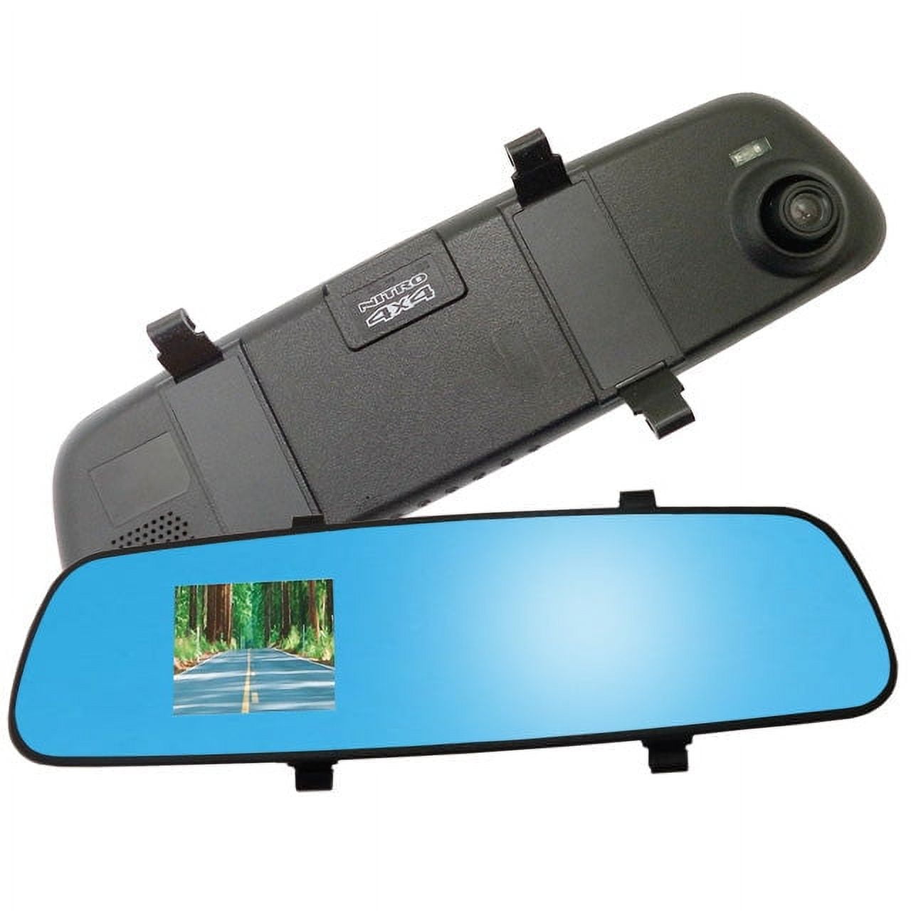 24140 - CAMERA CAR DASHBOARD REAR VIEW MIRROR 2.4IN SCRN MOTION DETECT ...