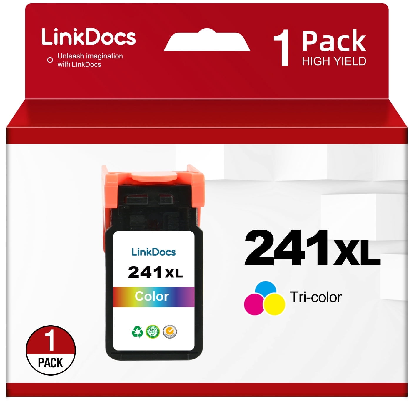 241XL Ink Cartridge Replacement for Canon CL 241 Ink for Pixma MG3620 ...