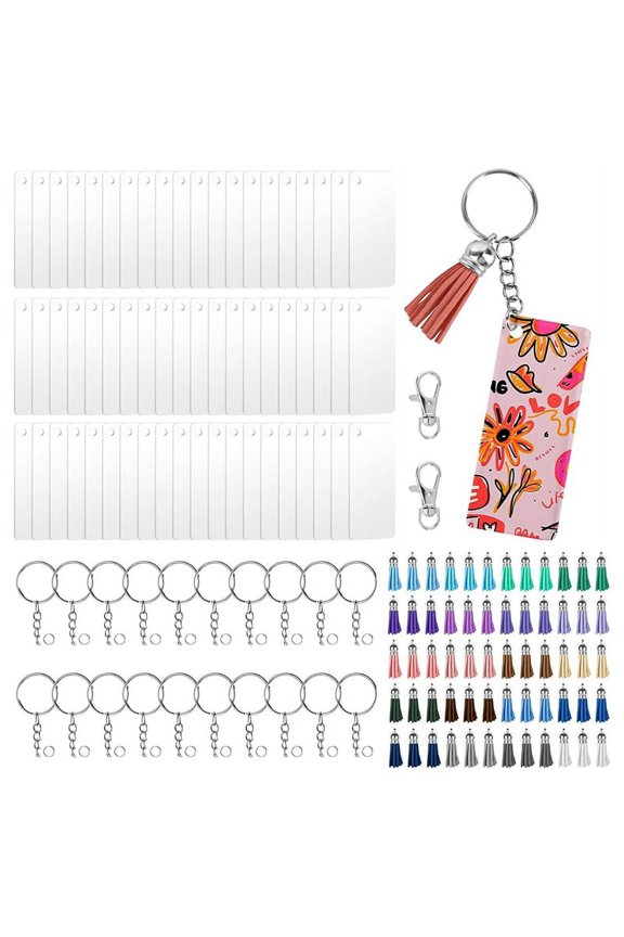 Sublimation Keychain Blanks