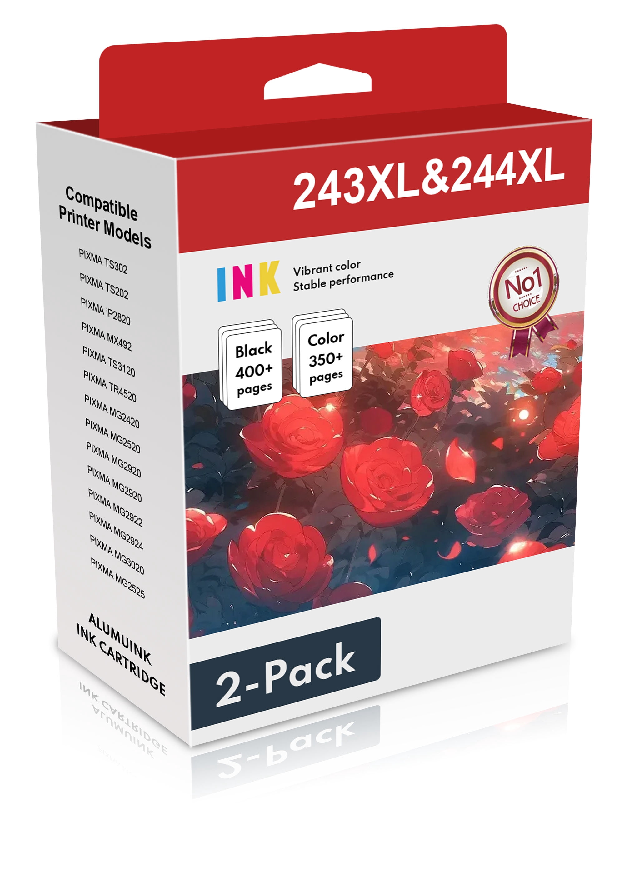 243 244XL Ink Replacement for Canon 243 244 Ink Cartridges for PIXMA ...