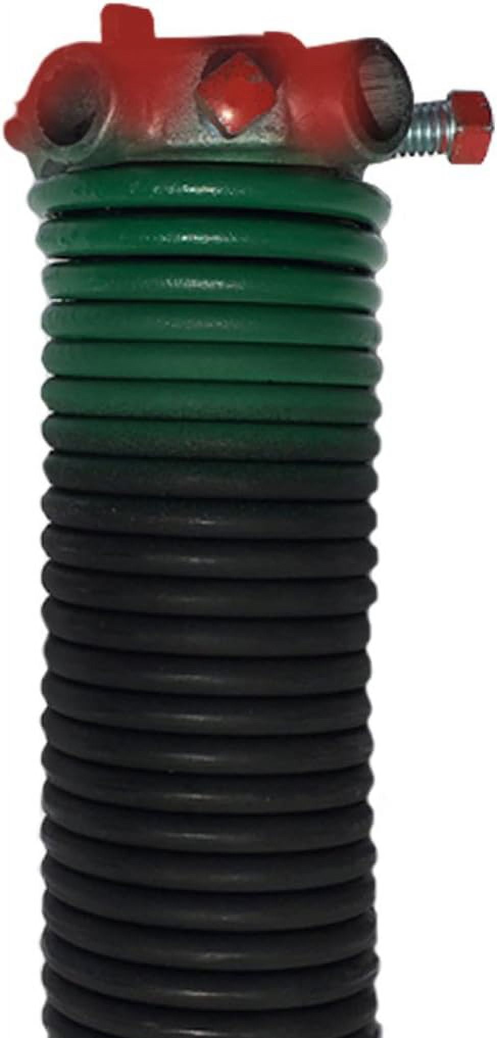 .243 x 2" x 33" Torsion Garage Door Spring (Green, Right Wound ...