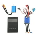 2435 4500kv Brushless Motor Programming Card 25a Brushless Esc For 116 118 Rc Car
