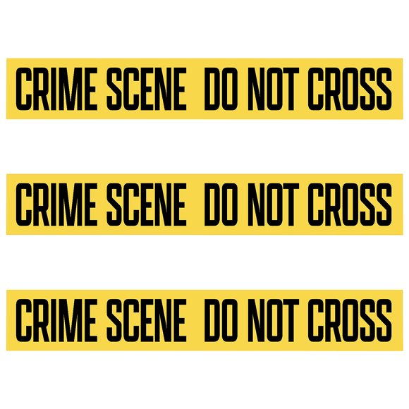 Yellow Crime Scene Tape