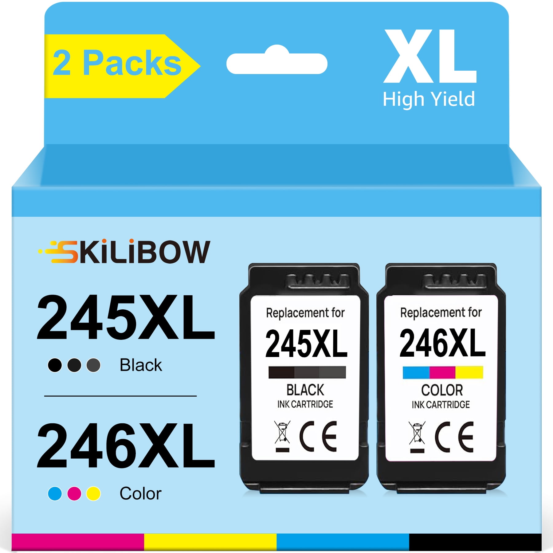 245 Ink Cartridge for Canon 245 XL 245XL 243 PG-245XL PG243 for Pixma ...