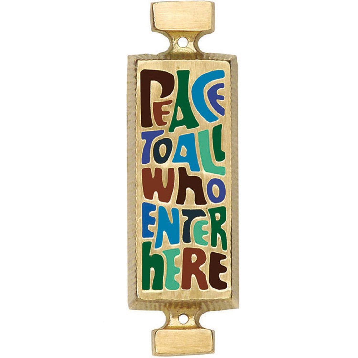 245 Peace To All Who Enter Here Door Sign - Walmart.com
