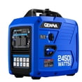 GEWNA Portable Inverter Generator 2450W Peak, Gas Powered, 1.6 Gallon ...