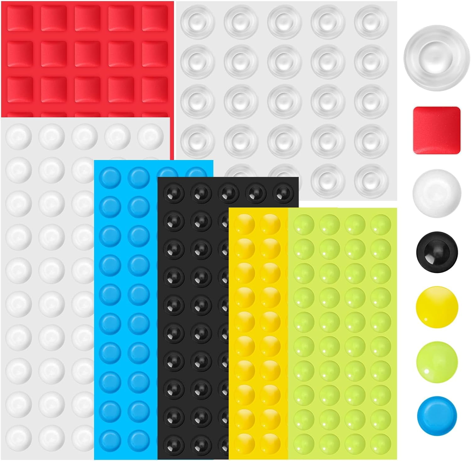 245PCS Bump Dots for Visually Impaired, Assorted Styles Braille ...