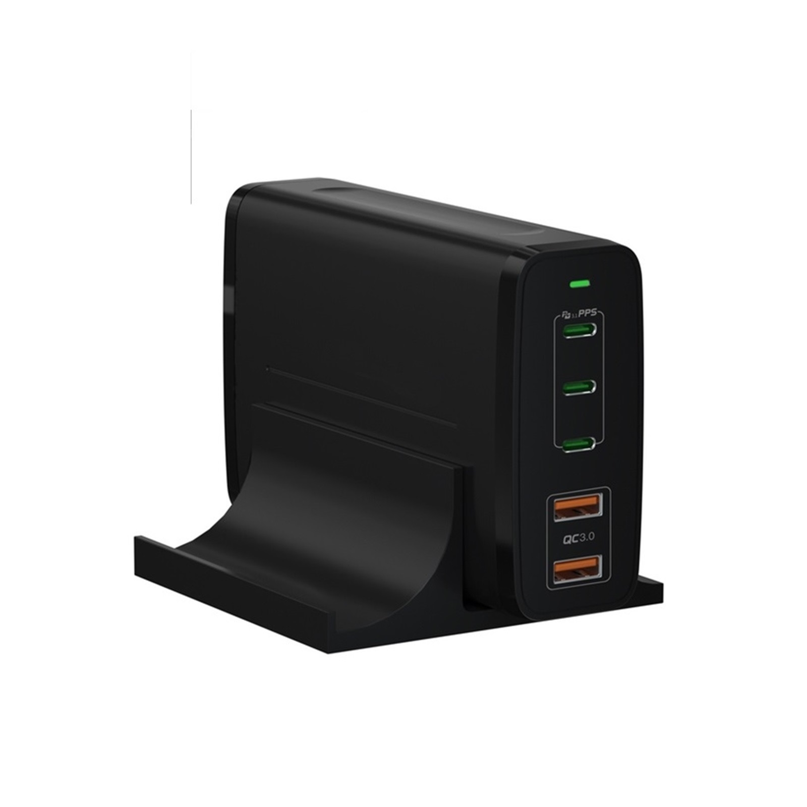 245W USB C Charger 5 Ports GaN PD Fast Charging Station 140W PD3.1/PPS ...