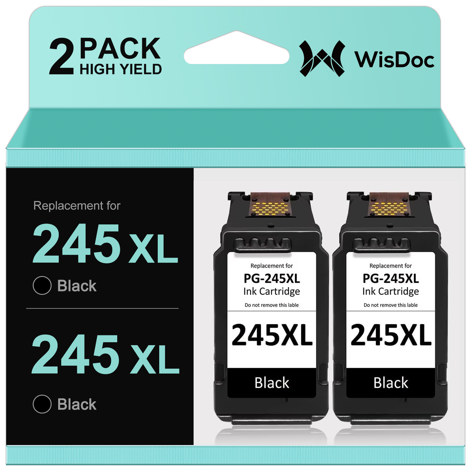 Canon PG-245 XL High Yield Black Ink Cartridges 2-Pack - Walmart.com