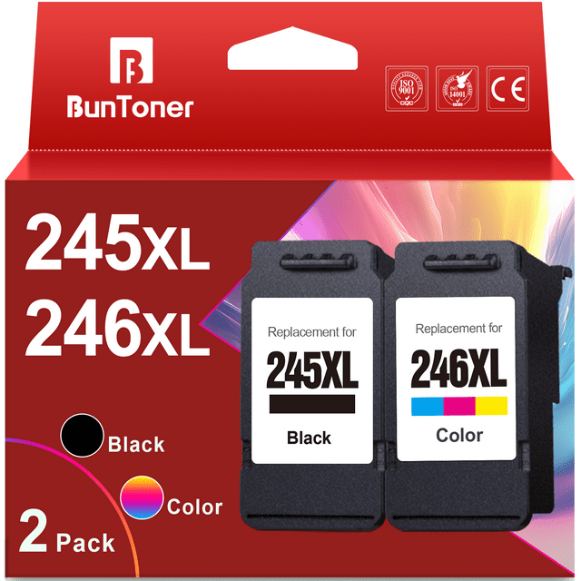 245XL 246XL Ink Cartridges for Canon Ink 243 244 245 and 246 XL PG ...