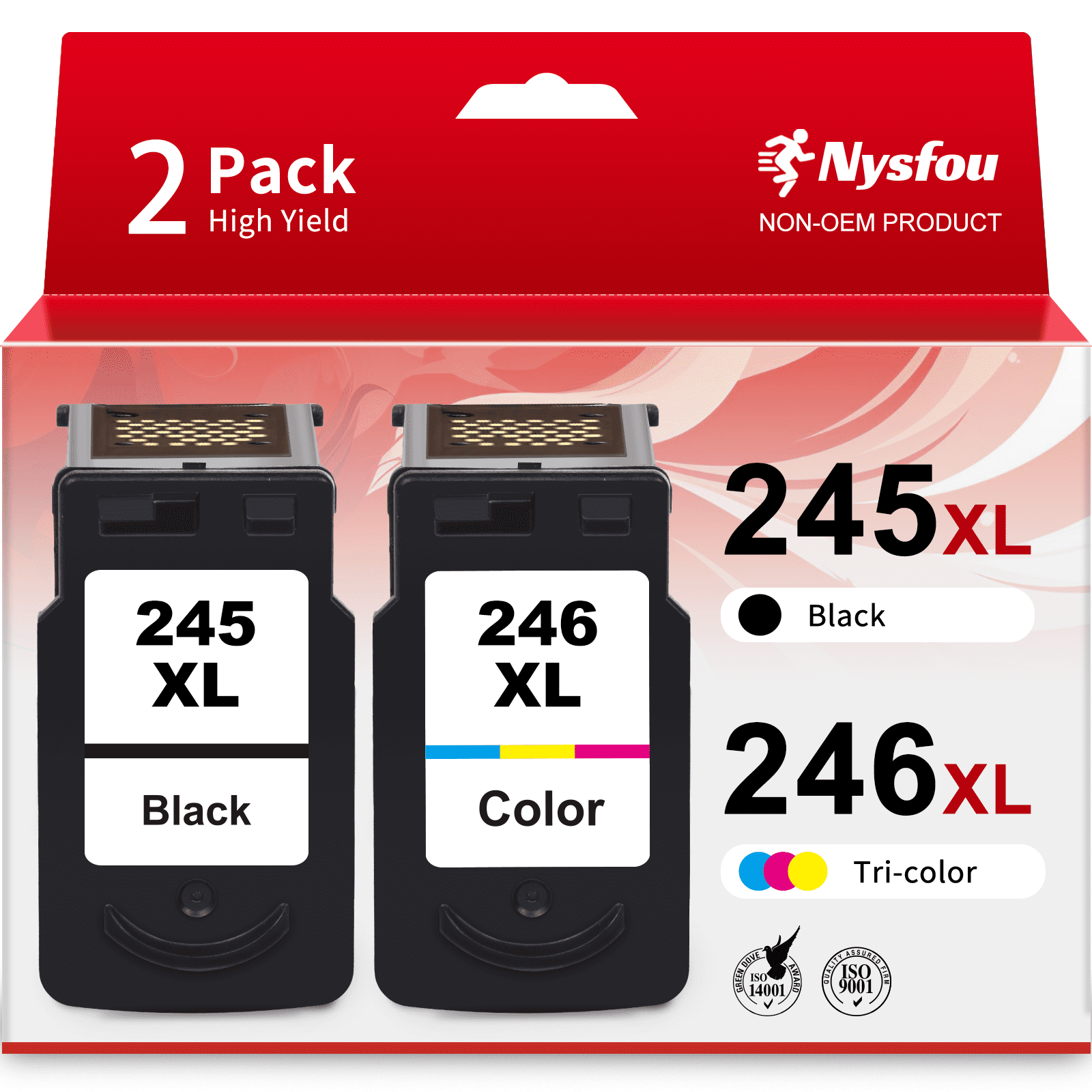 245XL Ink Cartridges for Canon Ink 245 and 246 for Canon 243 244 245 ...