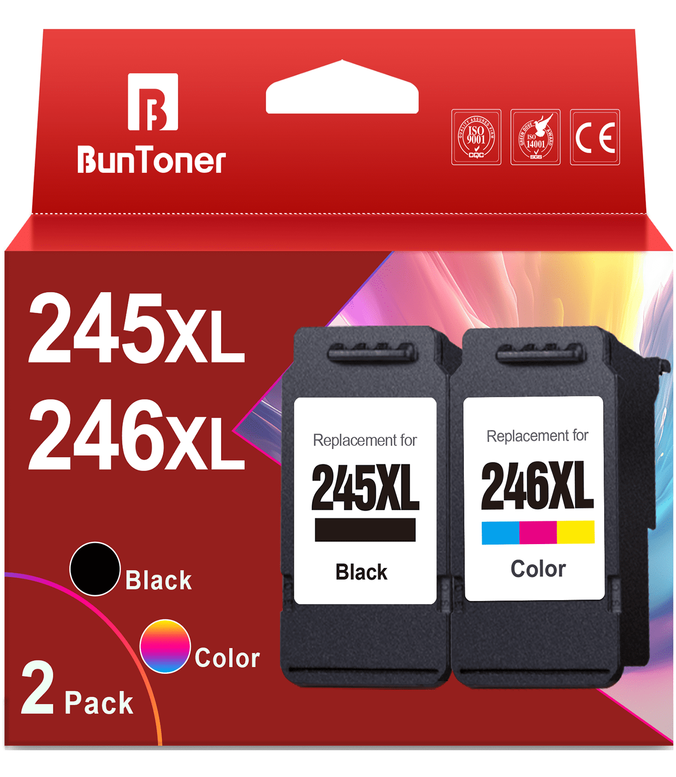 245XL Ink Cartridges for Canon Ink 245 and 246 XL 245XL and 246XL Canon ...