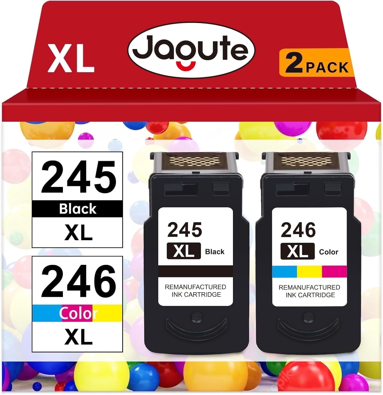 245XL Ink Cartridges for Canon Ink 245 246 and Cannon 245 XL x 246XL ...