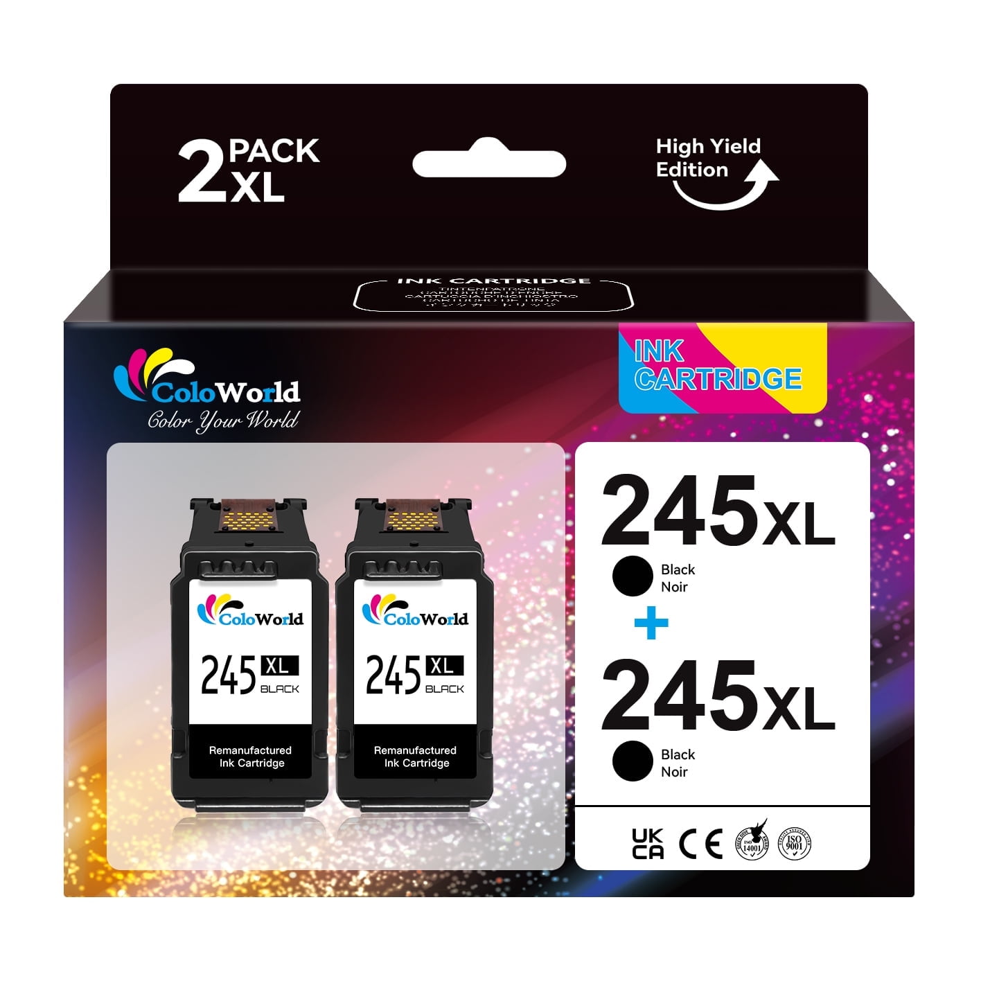 245XL Ink Cartridges for Canon Ink 245 243 Ink Cartridges for Canon ...
