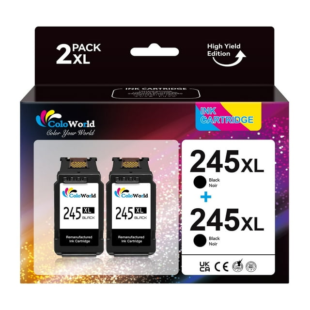 245XL Ink Cartridges for Canon Ink 245 243 Ink Cartridges for Canon ...