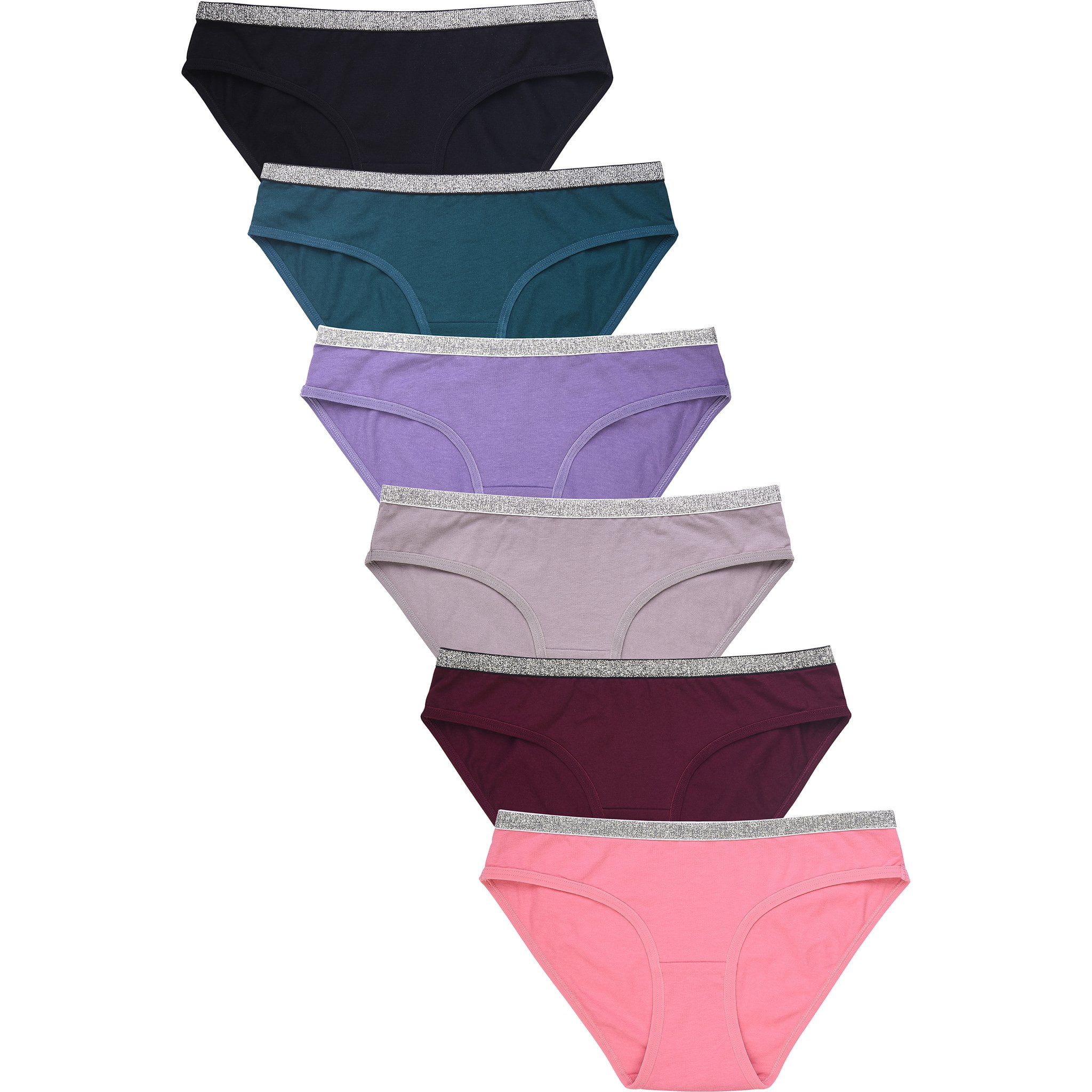 247 Frenzy Women's Essentials PACK OF 6 Sofra or Mamia Assorted Cotton ...