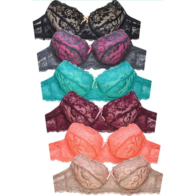 247 Frenzy Women's Essentials Sofra PACK OF 6 PLUS Full Coverage ...