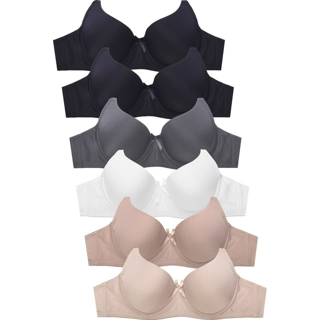 247 Frenzy Women's Essentials Sofra or Mamia PACK OF 6 Full Coverage ...