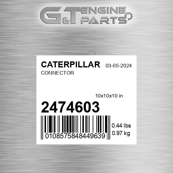 2474603 CONNECTOR fits CATERPILLAR (NEW AFTERMARKET) - Walmart.com