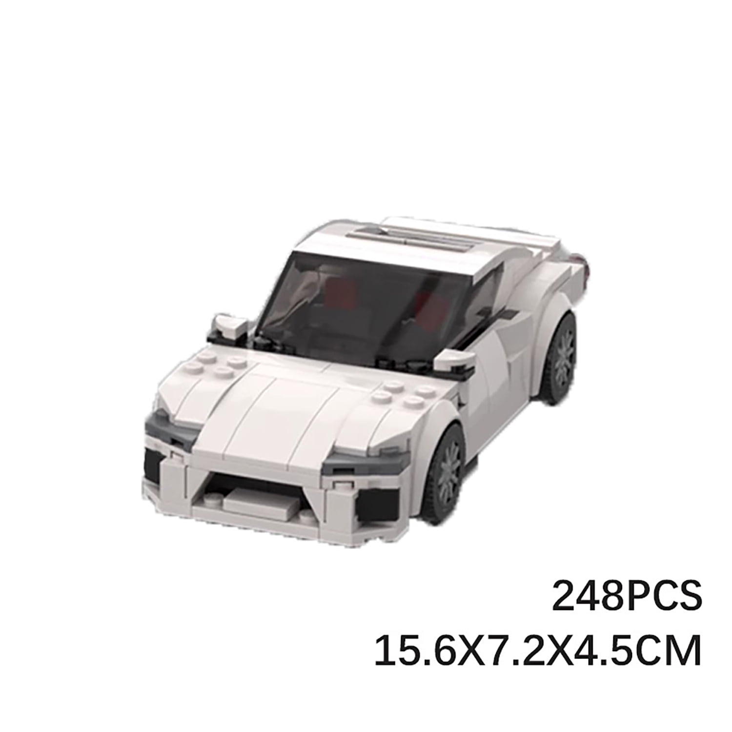 248 PCS MOC Building Blocks Toyota GT86 Cross-Border Construction Kit 8 ...