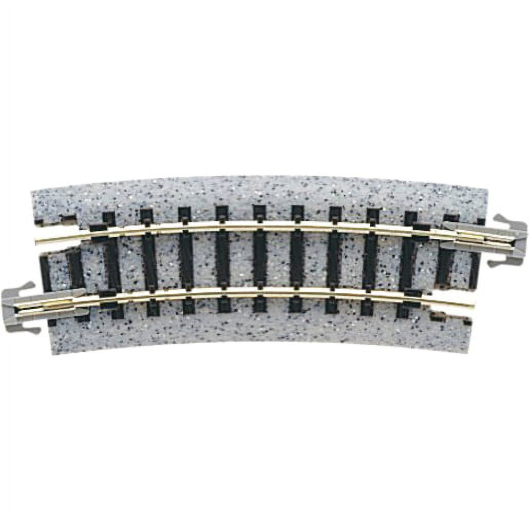 249mm (9 3/4") Radius 15º Curve Track - Walmart.com