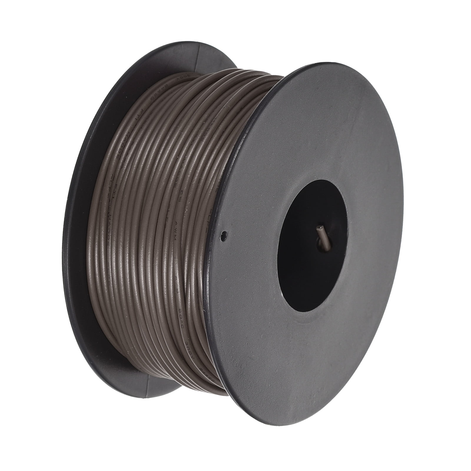 Uxcell 24AWG Stranded Wire PVC Hookup 30M/100ft Brown, Electrical Wire UL1007 Spool - Walmart.com
