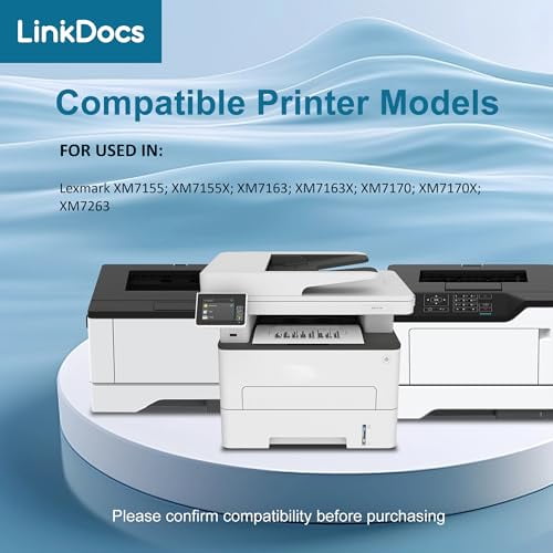 24B6020 Toner Cartridge Replacement for Lexmark 24B6020 Work for XM7155 ...