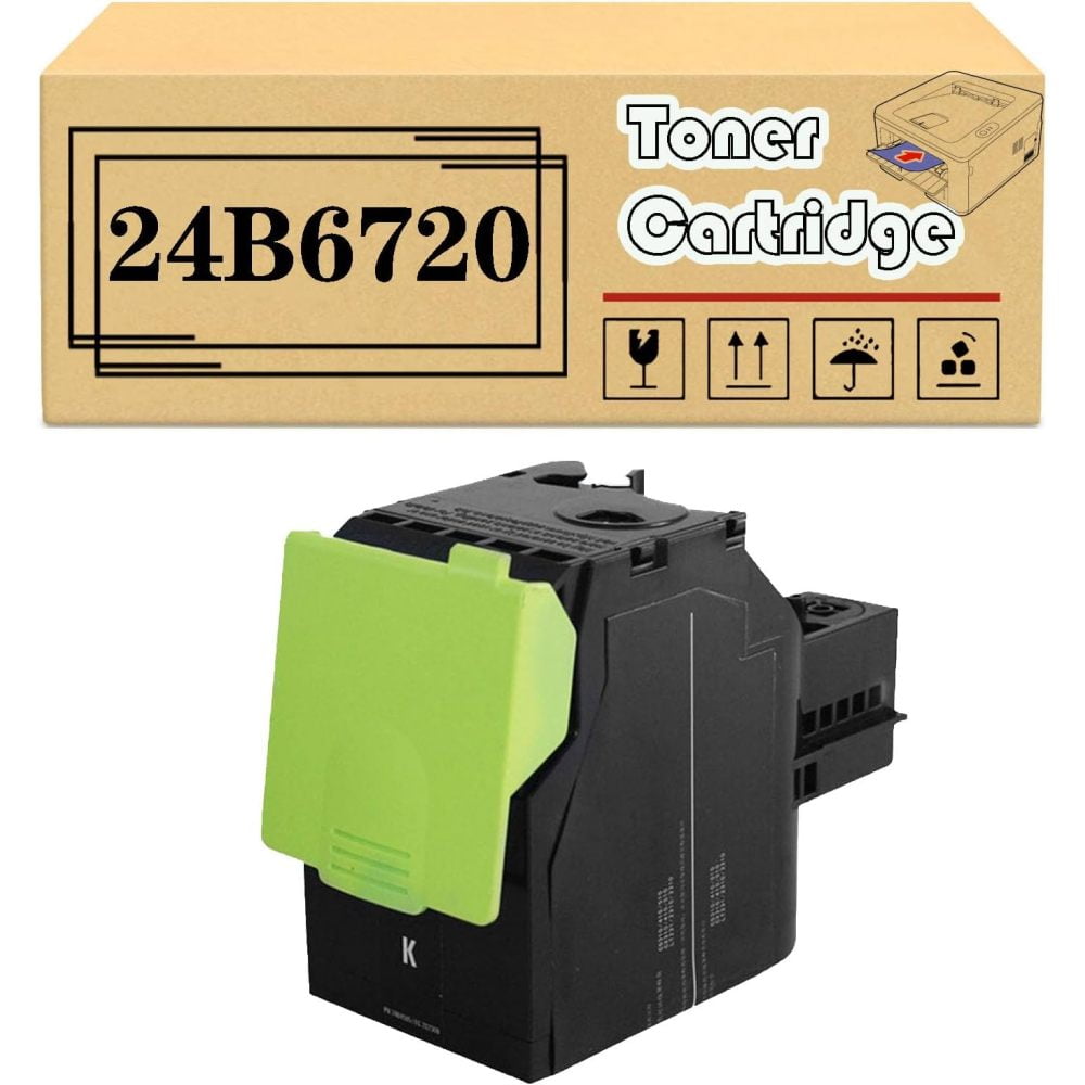 24B6720 24B6717 24B6718 24B6719 Toner Cartridges Compatible for Lexmark ...