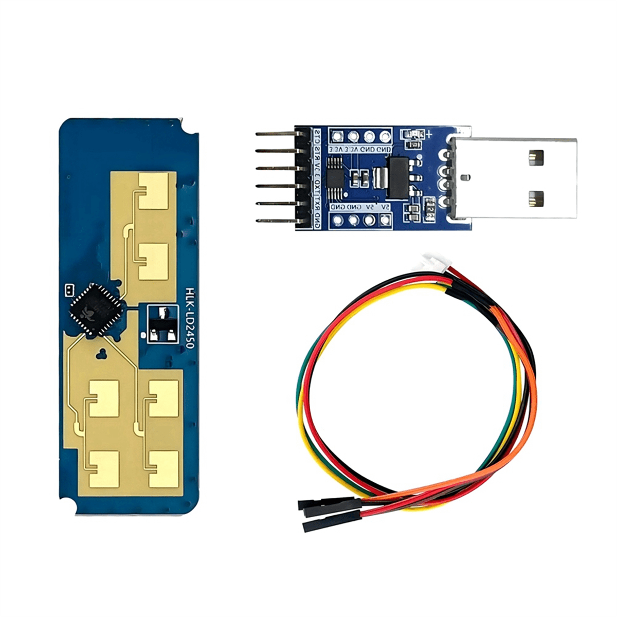 24G HLK-LD2450 Millimeter Wave Human Movement Tracking Radar Sensor ...