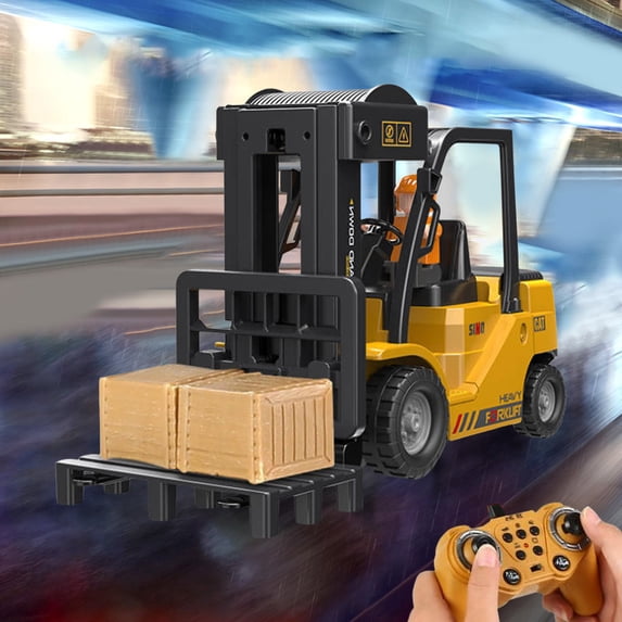 24G Remote Control Forklift Engineering Vehicle With Realistic Sound ...